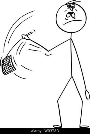 Illustration of fly swatter Stock Vector Image & Art - Alamy