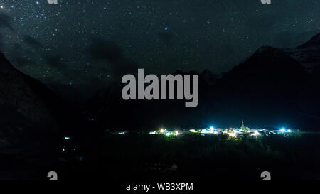 Night sky in Leh, Ladakh (India Stock Photo - Alamy
