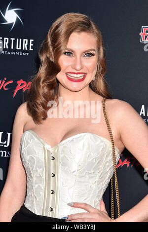 HOLLYWOOD, CA - AUGUST 23: Hayley Griffith arrives at the premiere Of ...