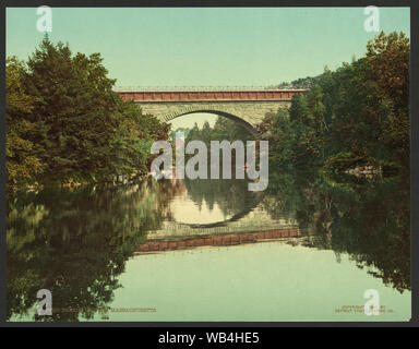 Echo Bridge, Newton, Massachusetts , Bridge construction, Construction ...