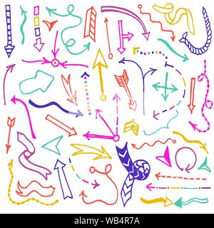 Beautiful Arrows vector icon set Stock Vector Image & Art - Alamy