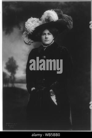 Emmy Destinn, 1878-1930, three-quarters length portrait, standing ...