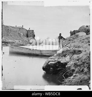 Dutch Gap, Virginia. View of completed canal, Civil War Photographs ...