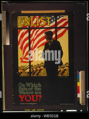 On Which Side of the Window are You? ENLIST Stock Photo - Alamy