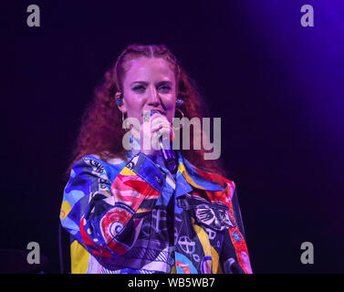 Jess Glynne performs during The Big Feastival at Churchill Heath Farm ...
