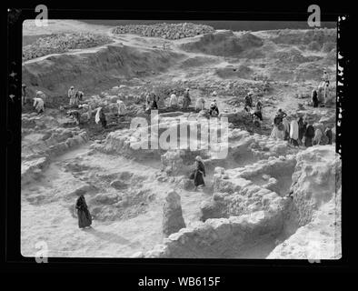 Excavations. Ain Shems (Beth Shemesh) on the Sharon Plain. Showing ...