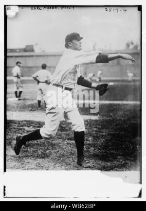 Earl Moore, Philadelphia NL (baseball Stock Photo - Alamy