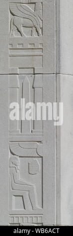 Exterior view. Detail. Library of Congress John Adams Building ...