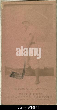 Ed Silch, Denver Team, baseball card portrait Stock Photo - Alamy