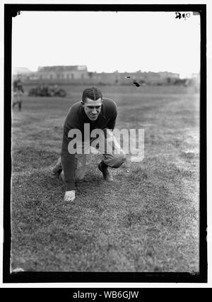 Football Captain Edward Mahon of the Howard University Football Team ca ...