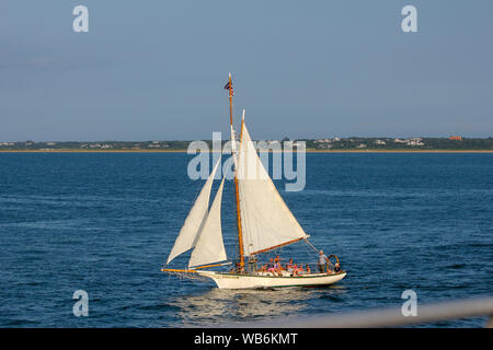 A sailboat near Nantucket, Massachusetts, United States Stock Photo - Alamy