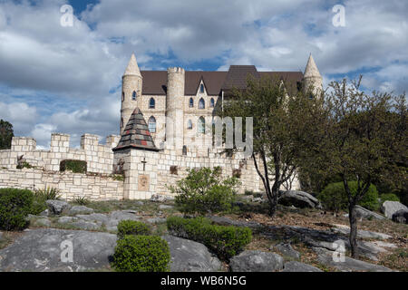Falkenstein Castle, built from scratch as a residence by Kim and Terry ...