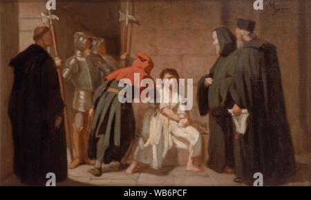 Edouard Moyse - Inquisition Stock Photo - Alamy
