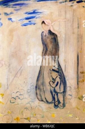 Edvard Munch - Childhood Stock Photo - Alamy