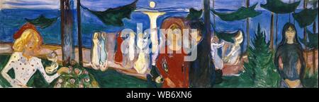 Dance on the Beach Munch Stock Photo - Alamy