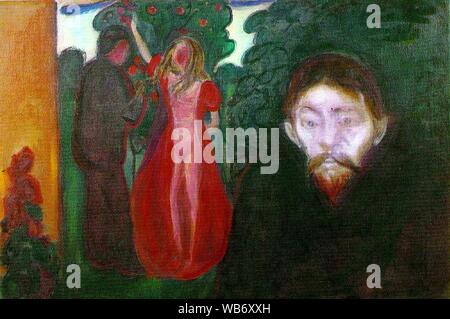 Edvard Munch - Jealousy (1895 Stock Photo - Alamy