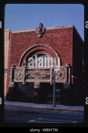 Farmers and Merchants Union Bank, James Street, Columbus, Wisconsin ...
