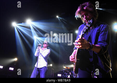 Guitarist Dean DeLeo of the rock band the Stone Temple Pilots is shown ...