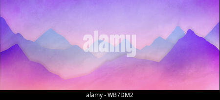 Purple abstract background landscape illustration 3d rendering Stock ...