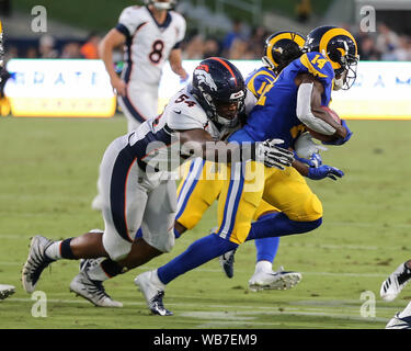 Denver Broncos linebacker Josh Watson during an NFL preseason football ...
