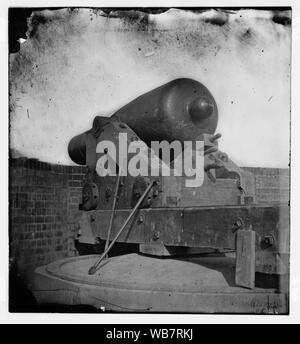 Fort Pulaski, Georgia. The "Jeff Davis" gun, Civil War Photographs 1861 ...