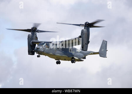 Turboshaft engine Rolls-Royce T406 of the V/STOL military transport ...