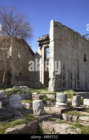 Temple of Augustus and Rome in Ankara City, Turkiye Stock Photo - Alamy