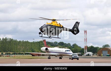 Airbus H145 Jupiter of the RAF Defence Helicopter Flying School ...