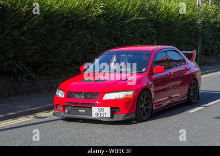 Mitsubishi Lancer Evolution 7 vii EVO - 2002 model in lightening yellow ...