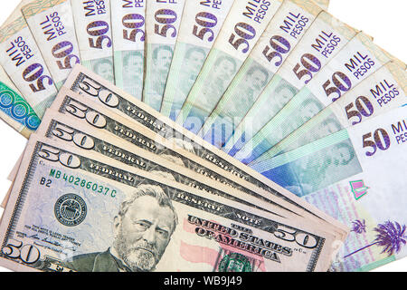 Dollar exchange to colombian peso store