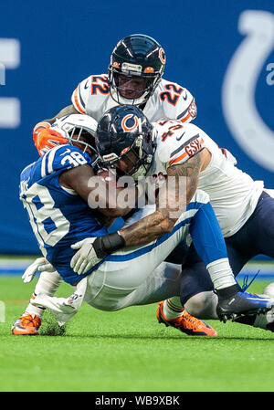 Chicago Bears defensive back Kevin Byard III (31) reacts after an ...