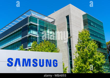 Samsung Research America sign near South Korean corporation campus in ...