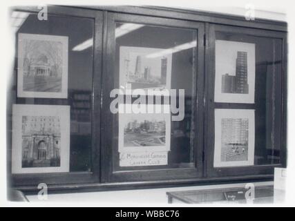 Exterior, window display on the Moonside Gardens Camera Club Exterior ...