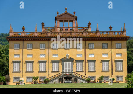 Ponte a Moriano, Lucca, Tuscany, Italy: exterior of the Villa Boccella ...
