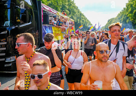 Christopher Street Day in Berlin Stock Photo - Alamy