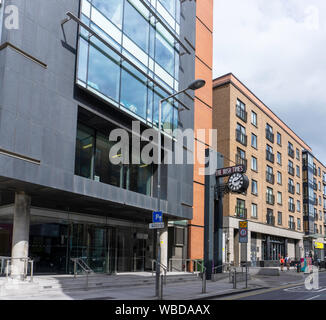 The Irish Times Clock Dublin Ireland Stock Photo - Alamy