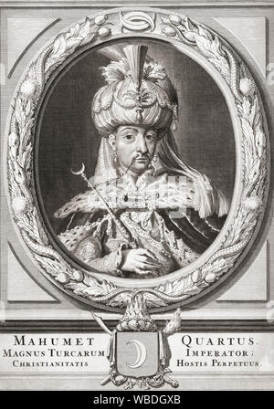 . Sultan Mehmed IV 'the Hunter'. Ottoman miniature painting, located at ...