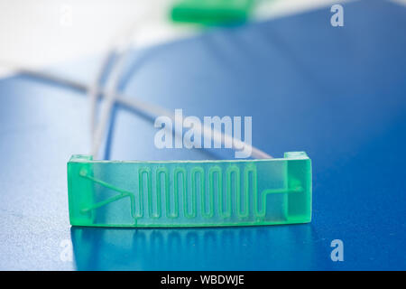 Lab on chip microfluidic device Stock Photo - Alamy