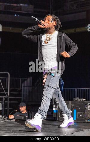 Shordie Shordie (RaQuan Hudson) during the WGCI Summer Jam at Wintrust ...