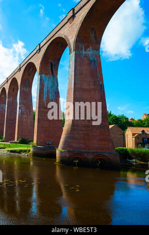 The Larpool viaduct in Whitby, North Yorkshire Stock Photo - Alamy