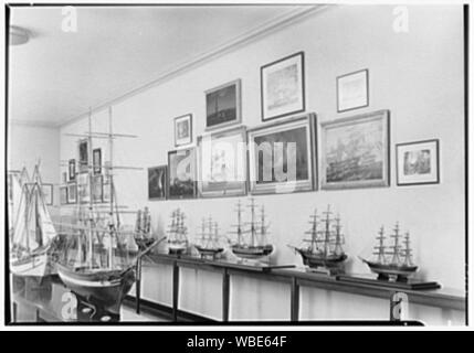 Franklin Delano Roosevelt Library, Hyde Park, New York. Abstract/medium ...