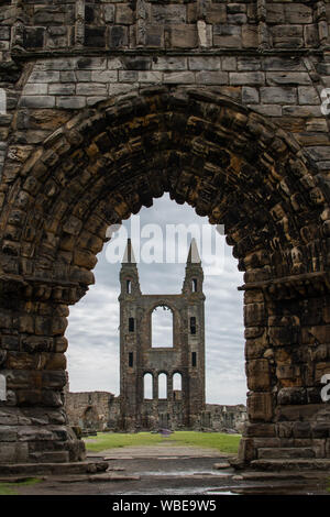 Saint Andrew's cathedral, ruined Roman Catholic cathedral in St Andrew ...
