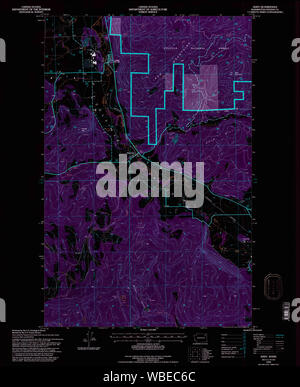 Addy, Washington, map 1992, 1:24000, United States of America by ...
