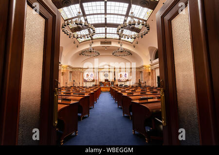 Inside the House of Representative Chambers at The State Capitol ...