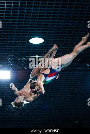KYIV, UKRAINE - AUGUST 6, 2019: Noemi BATKI of Italy performs during ...