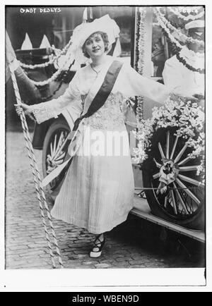 Gaby Deslys was a French actress and dancer, famous for her ...