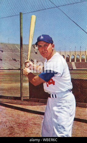 Gil Hodges was a star baseball player with the Brooklyn and Los Angeles ...
