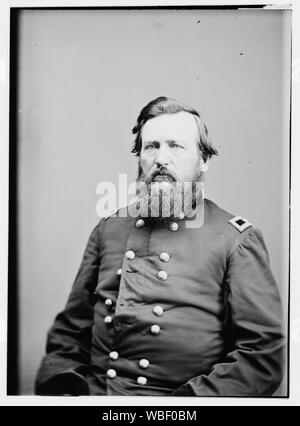 Gen. Charles R. Woods, Col. of 76th Ohio Inf Stock Photo - Alamy