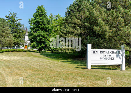 Mohawk Chapel in Brantford, oldest Anglican church in Ontario ...