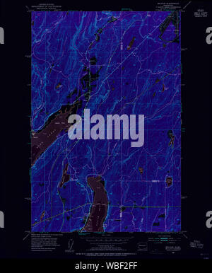 Belfair, Washington, map 1953, 1:24000, United States of America by ...